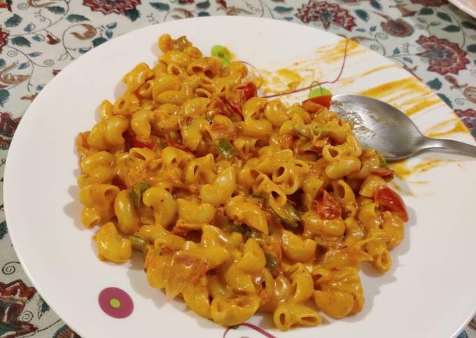 Macaroni hot pot Recipe by sudha dhanuka - Cookpad