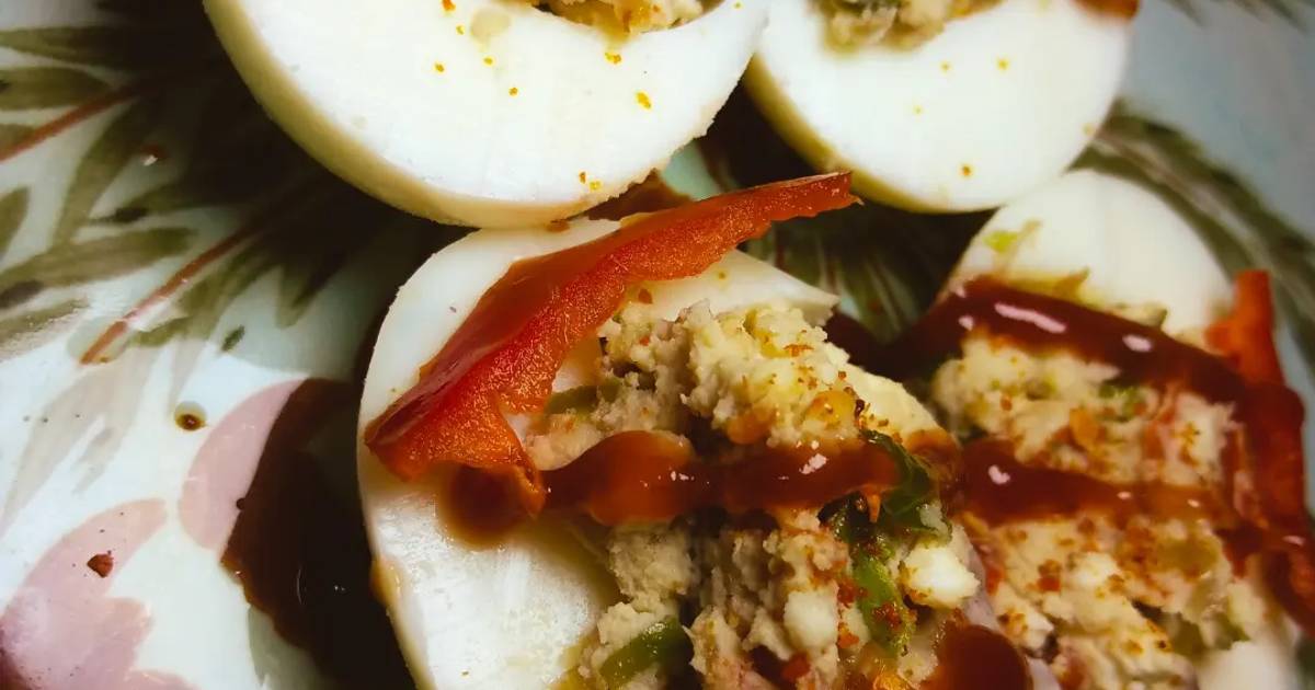 Deviled eggs Recipe by Maryam Aliyu Maina - Cookpad