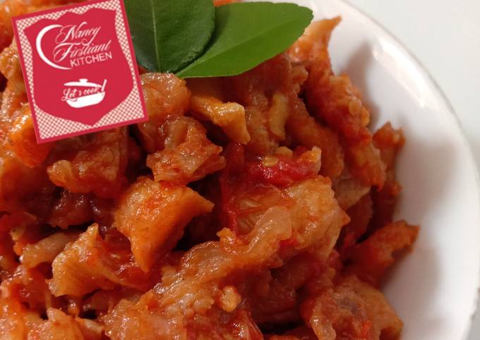 Resep Sambal Urat Sapi oleh Nancy Firstiant's Kitchen - Cookpad