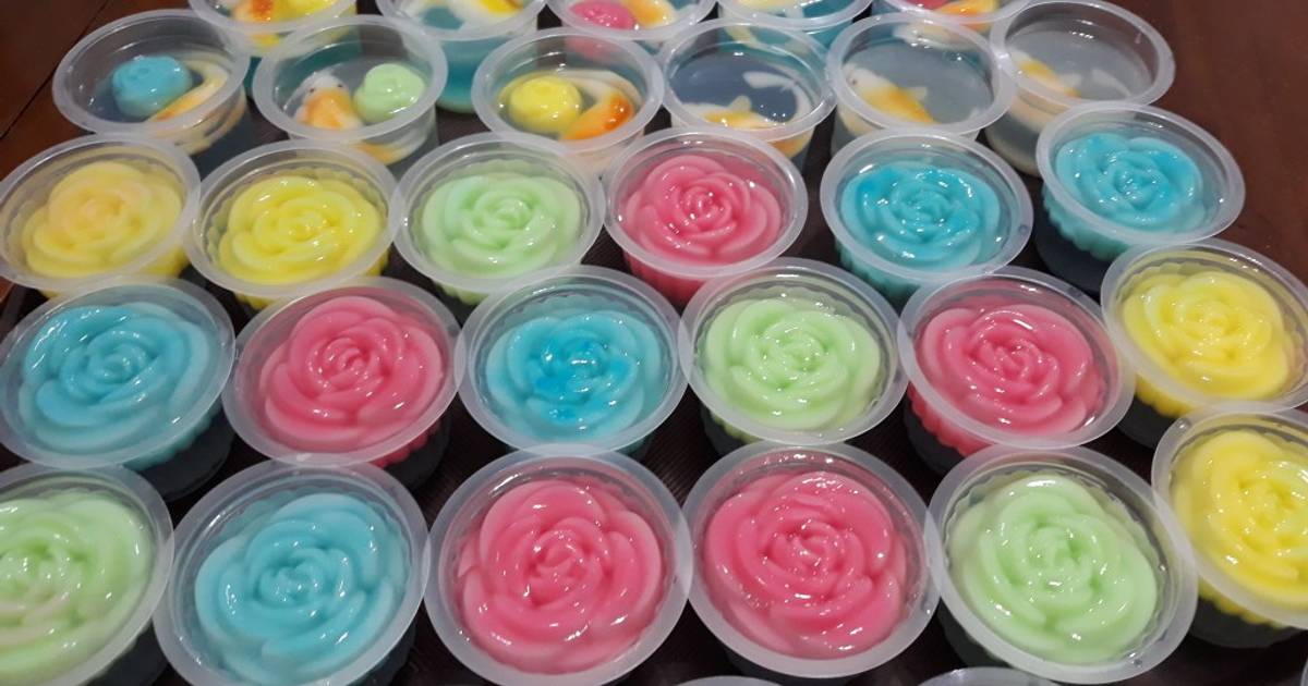 Resep Puding mawar kaca oleh Princes - Cookpad