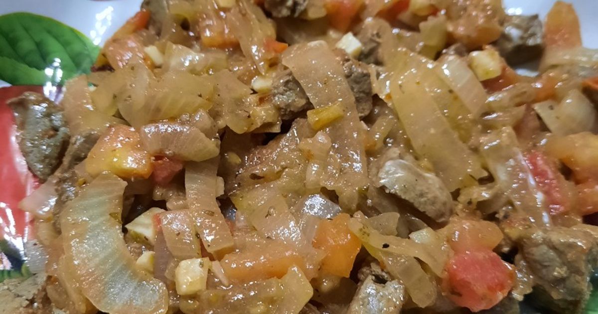 Hígado Entomatado Receta de La profe Luisa- Cookpad