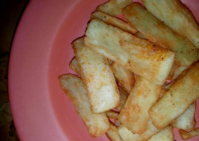 Resep Singkong Crispy Simple oleh Eunike Lala Maranata - Cookpad