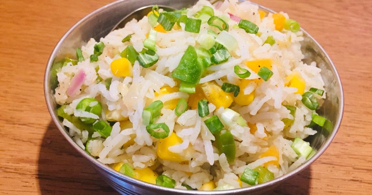 Corn Biryani Recipe by Drashti geriya - Cookpad