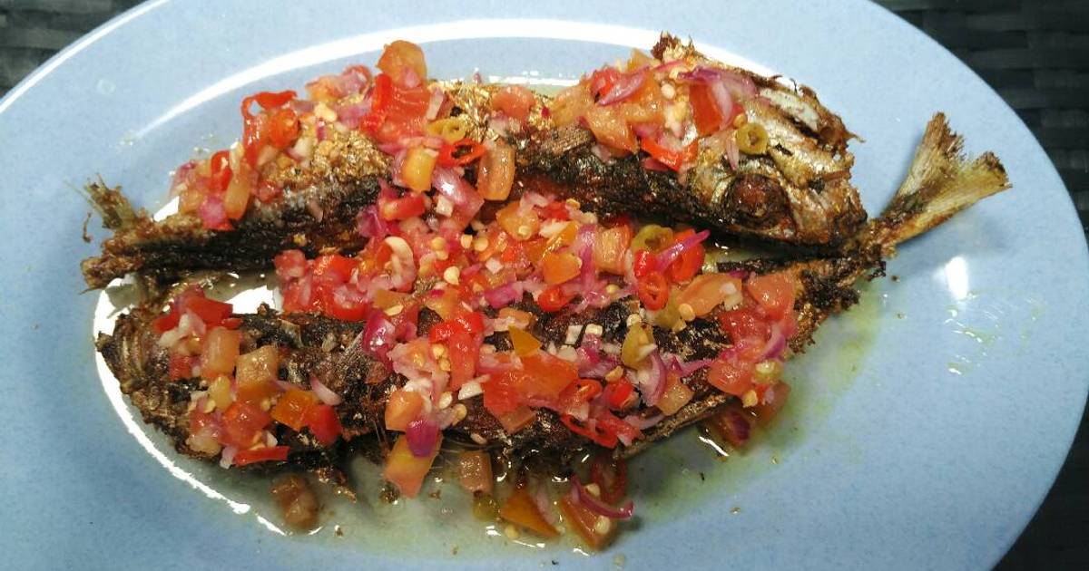 Resep Ikan sambal dabu-dabu oleh dydee_fazamoza - Cookpad