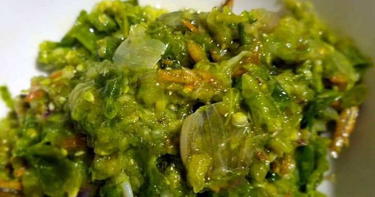 Resep Teri sambal cabe ijo oleh Rere Ar - Cookpad