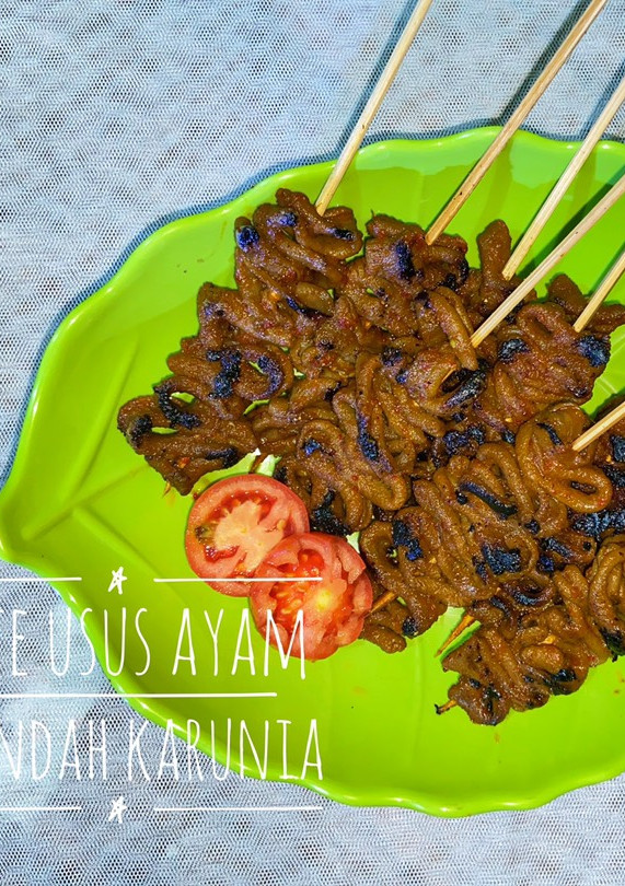 Resep Sate Usus Ayam oleh Indah Karunia - Cookpad
