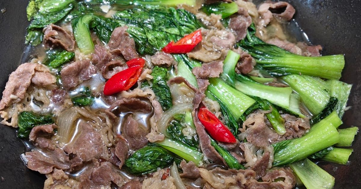437 resep daging slice tumis sawi enak dan mudah - Cookpad