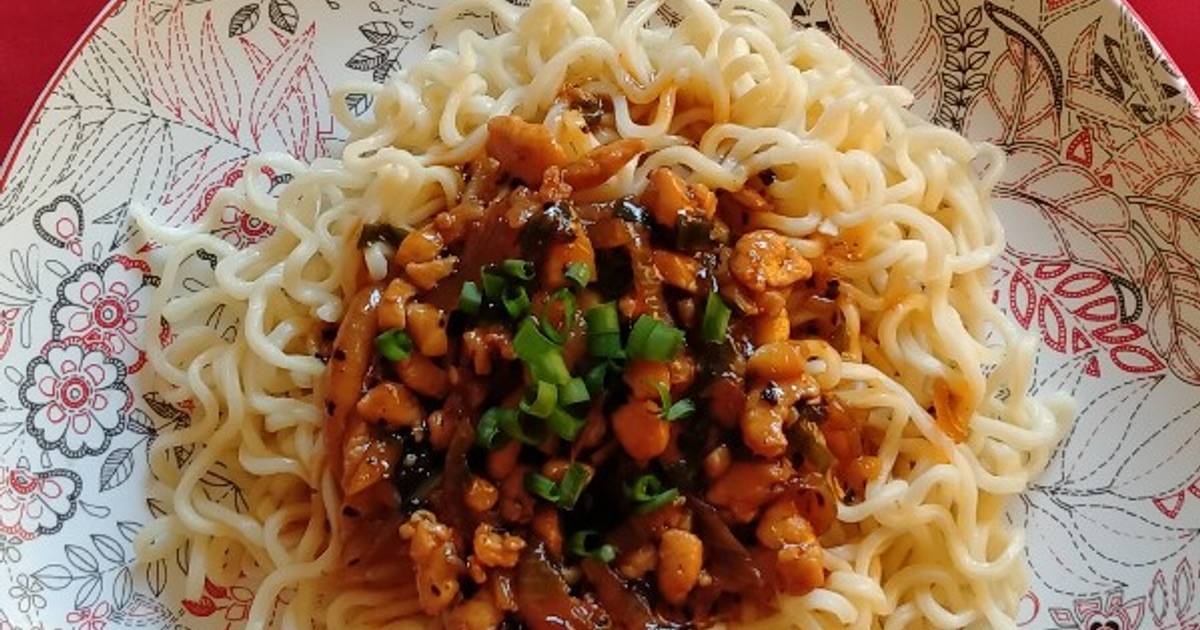 446 resep mie siram ayam enak dan mudah - Cookpad