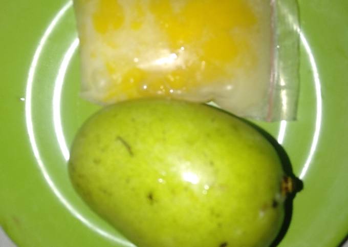 Resep Es kero mangga oleh Gina kesumawardani - Cookpad