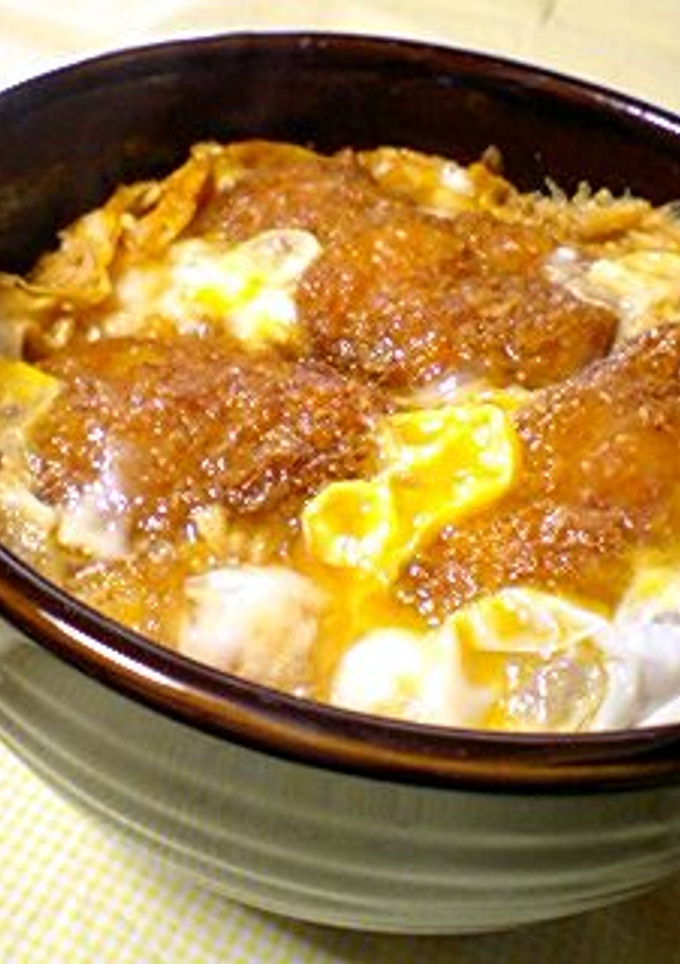 Single Serving Delicious Katsu Donburi Sauce & Method Recipe by ゆちめちゃん♪