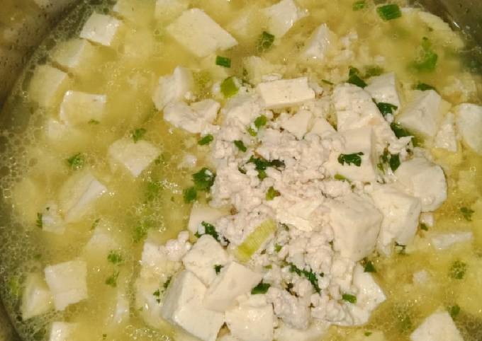Resep Mun Tahu Ayam cincang (SIMPLE) oleh Mai Bakery - Cookpad