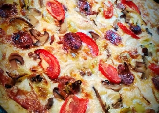 Pizza turbo αφρός 💞 συνταγή από τον/την folia - Cookpad