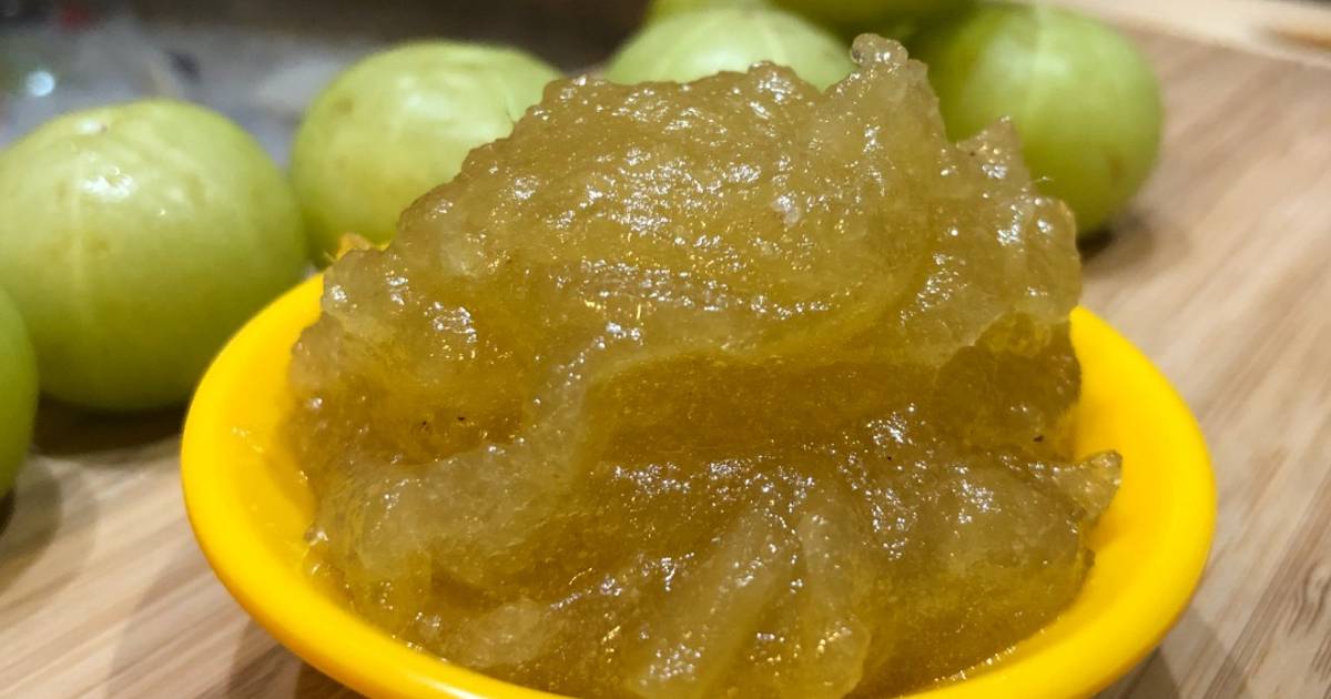 Amla Jam (Gooseberry Jam) – Winter Special Recipe by MadAboutCooking ...