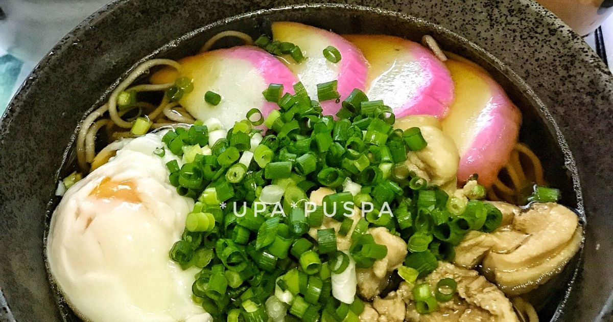 Resep Niiyama Atatakai Soba (Soba Hangat) oleh Niiyama Puspa - Cookpad