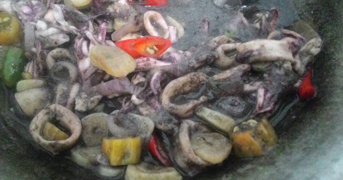 Resep Cumi lemon hitam oleh Ditya Anggraeni - Cookpad