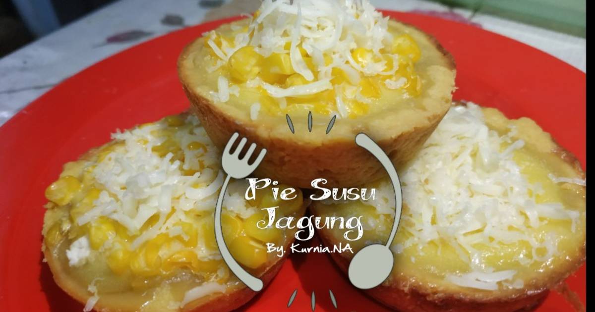 Resep Pie Susu Jagung Teflon 🌽 oleh Kurnia Nur Addina - Cookpad
