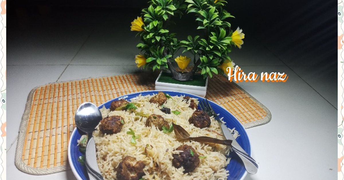 Moti Pulao Recipe by Hira Naz - Cookpad