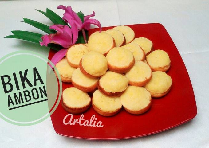 Resep Bika Ambon Mini Rasa Nangka oleh Poepoet. A - Cookpad