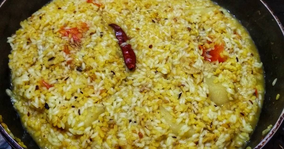 Bhuni Khichuri Recipe by Tina Chakraborty let's Cook - Cookpad