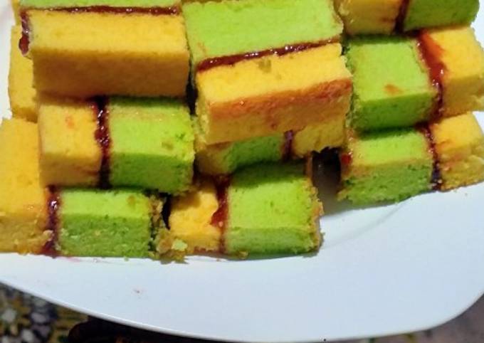 Resep Bolu lapis mandarin oleh Kaleano Kitchen - Cookpad