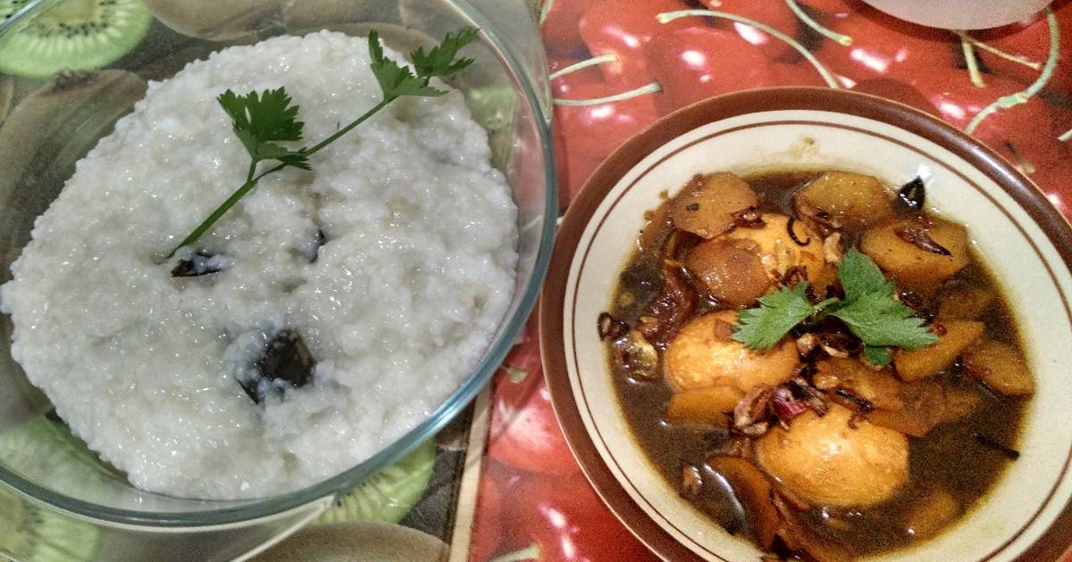 Resep Bubur Jawa, Semur Telur Betawi oleh audra mayani - Cookpad