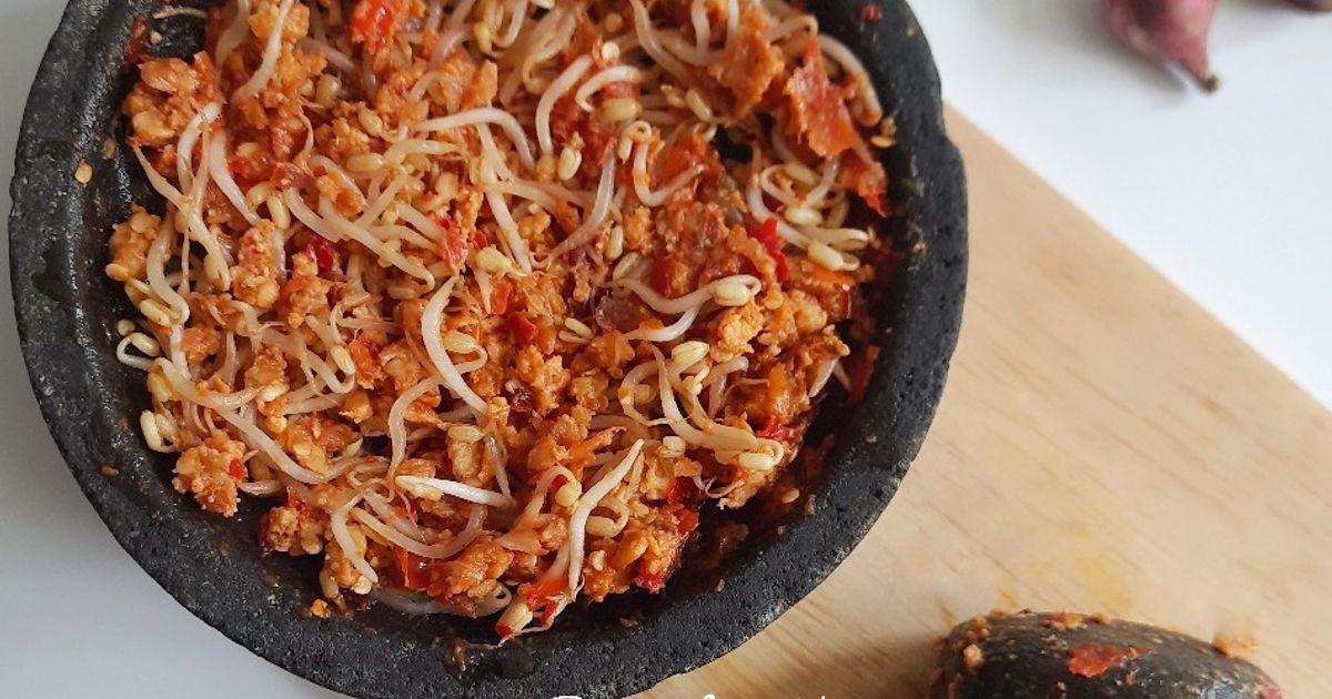 Resep 933. Pecak Tempe Tauge oleh Dapur Ibuk Kayana - Cookpad