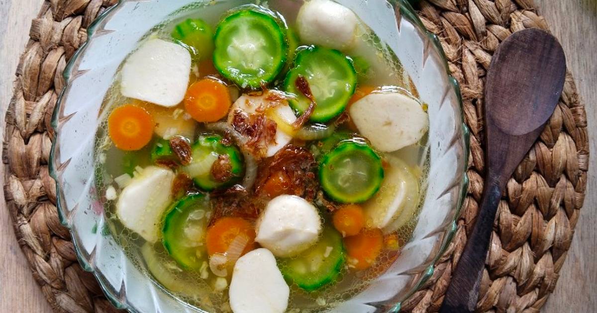 670 resep sop bakso ikan enak dan mudah - Cookpad