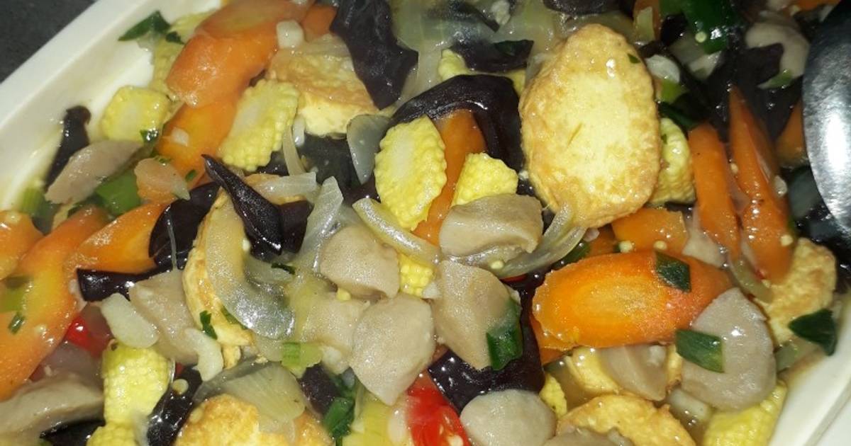 17 resep capcay tofu cina enak dan mudah - Cookpad