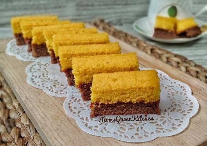Resep Lapis Mandarin ekonomis oleh MomsQueenKitchen - Cookpad