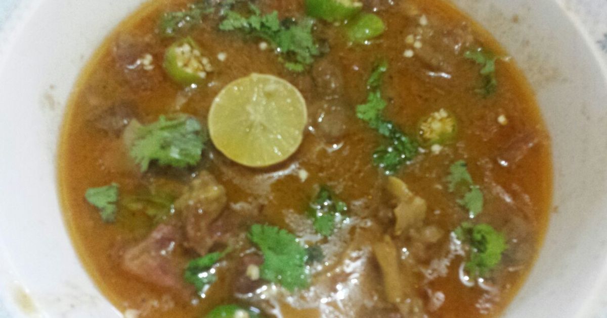 Mutton Bong Nehari Recipe by Mrs Farhan - Cookpad