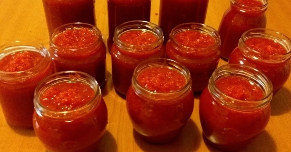 Paprikakrém (Nyers, Sóval Tartósított) | Gazdagné Djinisinka Margit ...