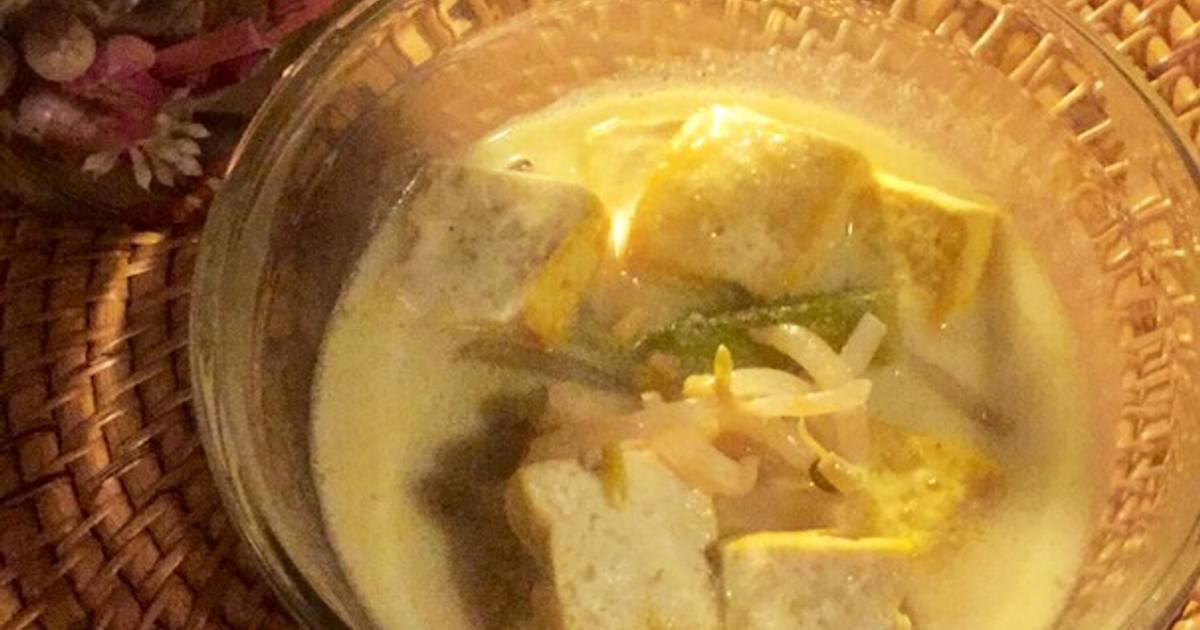 39 resep tahu kuah santan kuning toge enak dan mudah - Cookpad