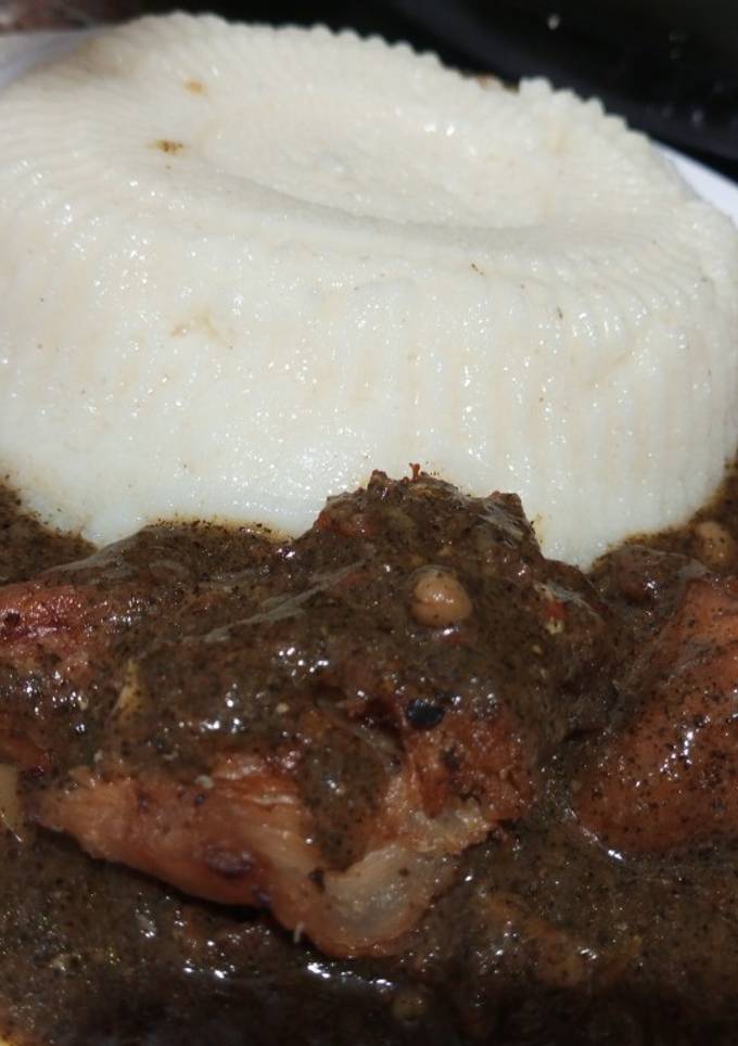 Tuwon saimo da miyar karkashi (yaudo) da wake girki daga ummu tareeq ...