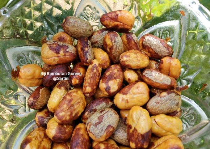 Resep Biji Rambutan Goreng oleh Sartini - Cookpad