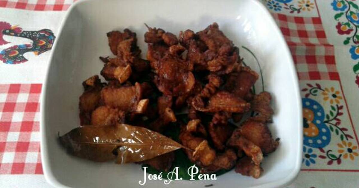 Chicharrones de cerdo - 877 recetas caseras- Cookpad