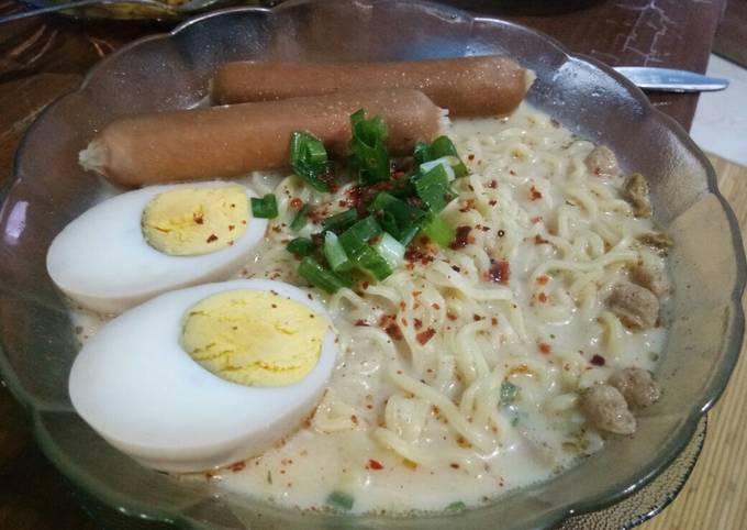 Resep Mi Instan Ramen Susu oleh Eurica Wijaya - Cookpad
