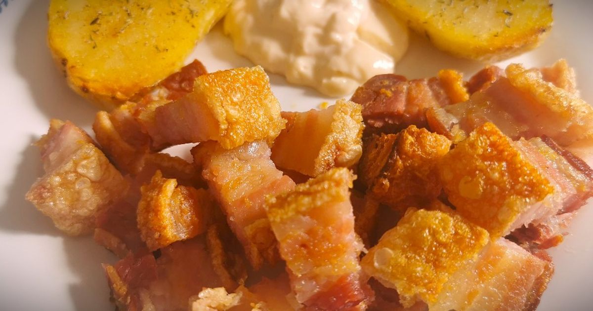 Tapa De Torreznos Hechos En El Horno Receta de josevillalta- Cookpad