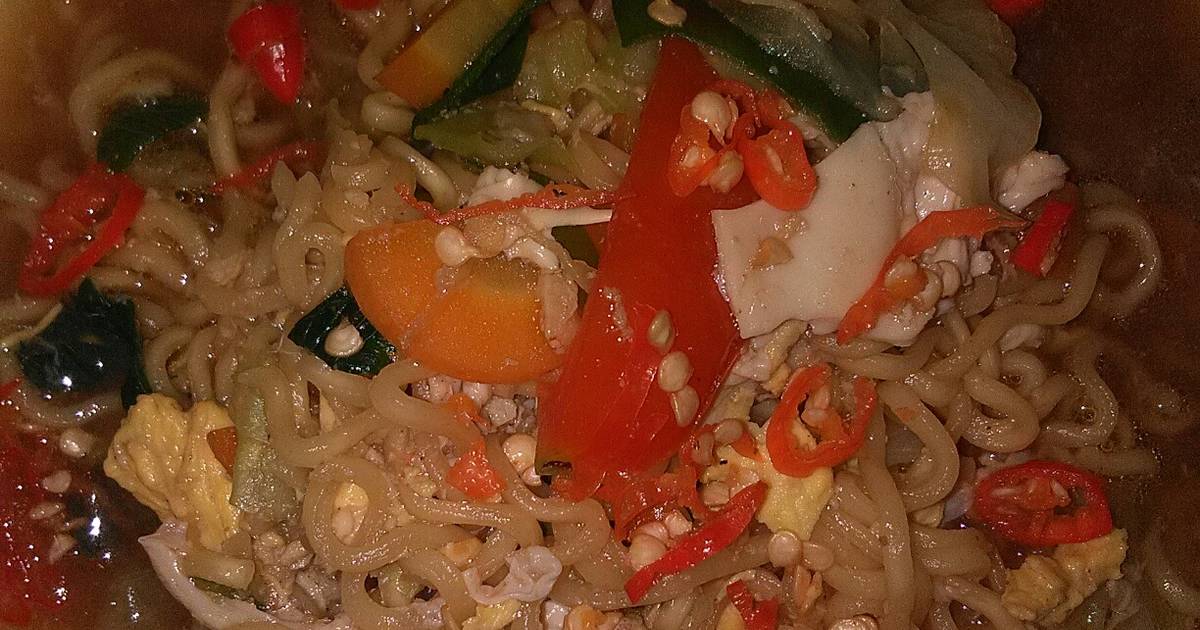 Resep Bakmi Jawa / Mie Rebus oleh alickaa - Cookpad