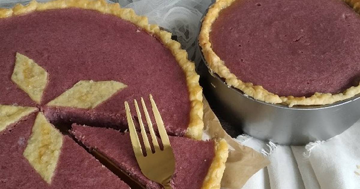 Resep Ube Pie (Pai Ubi / Pie Ubi) oleh Mey's Kitchen - Cookpad