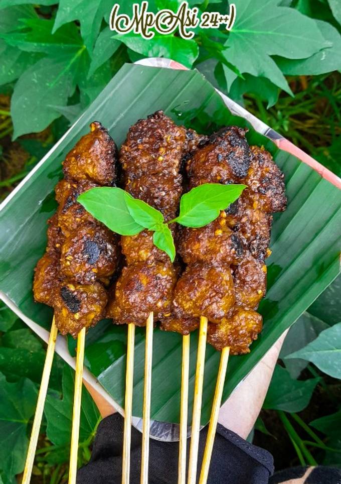 Resep 52. Sate Bola-Bola Daging Sapi (MpAsi 24+) oleh Rahma Ummu Hamzah ...