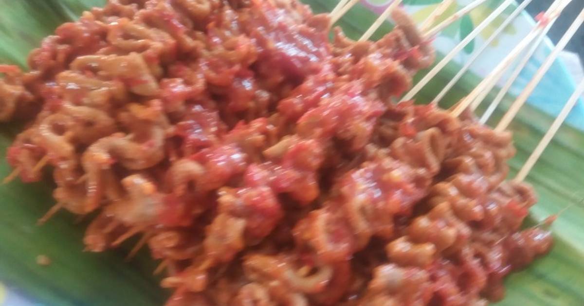 Resep Sate usus bumbu merah oleh Dapoer Ratoe - Cookpad
