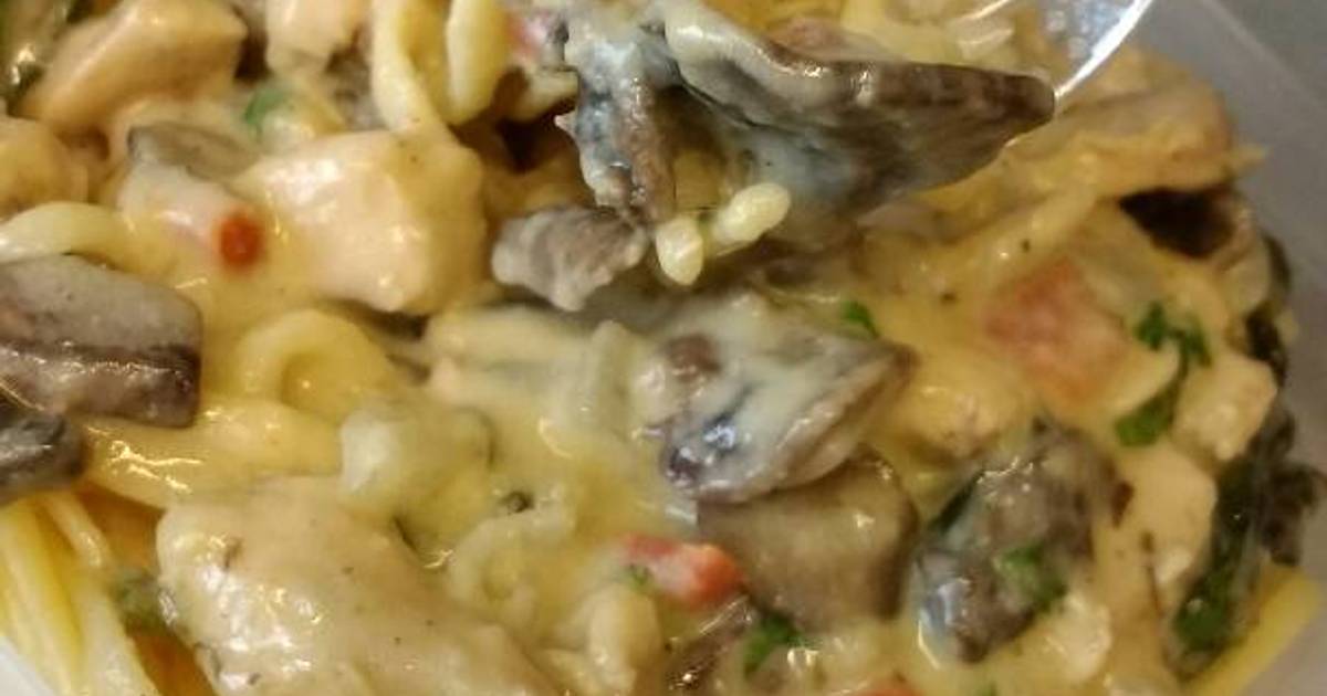 Pasta con pechuga de pollo - 1,827 recetas caseras- Cookpad