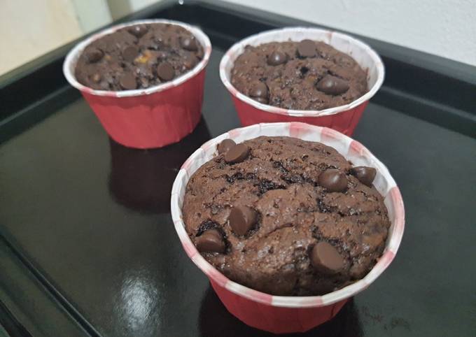 Resep Muffin pisang coklat oleh ika sarastri - Cookpad
