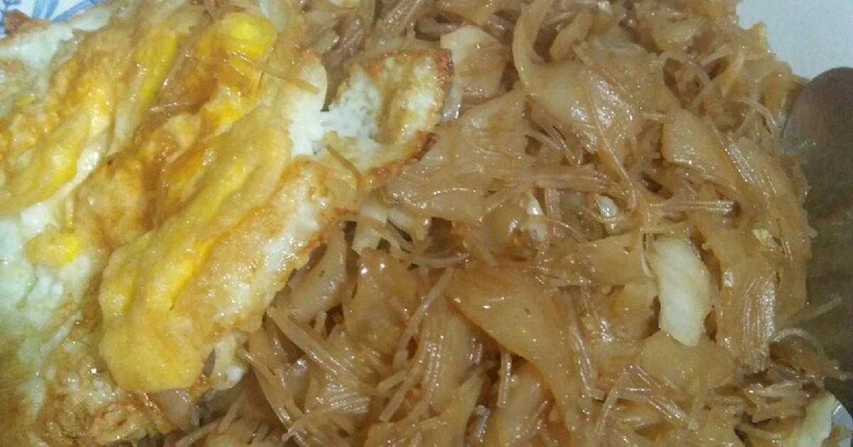 Resep Bihaw Goreng Telor Ceplok(bihun Ketiaw) oleh Liza - Cookpad