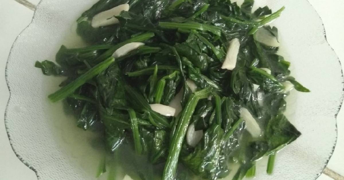 Resep Tumis pocai bawang putih oleh Nita Chan - Cookpad