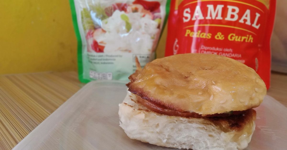Resep daging ham burger rumahan enak dan mudah - Cookpad