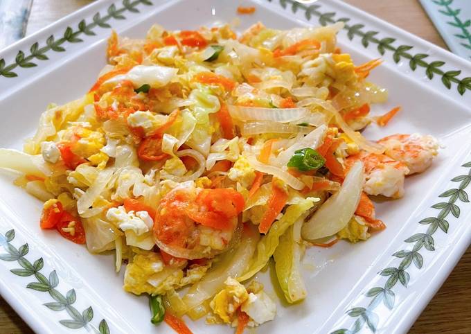 Resipi 👩‍🍳Kubis Telur Hancur oleh Mahadiah - Cookpad