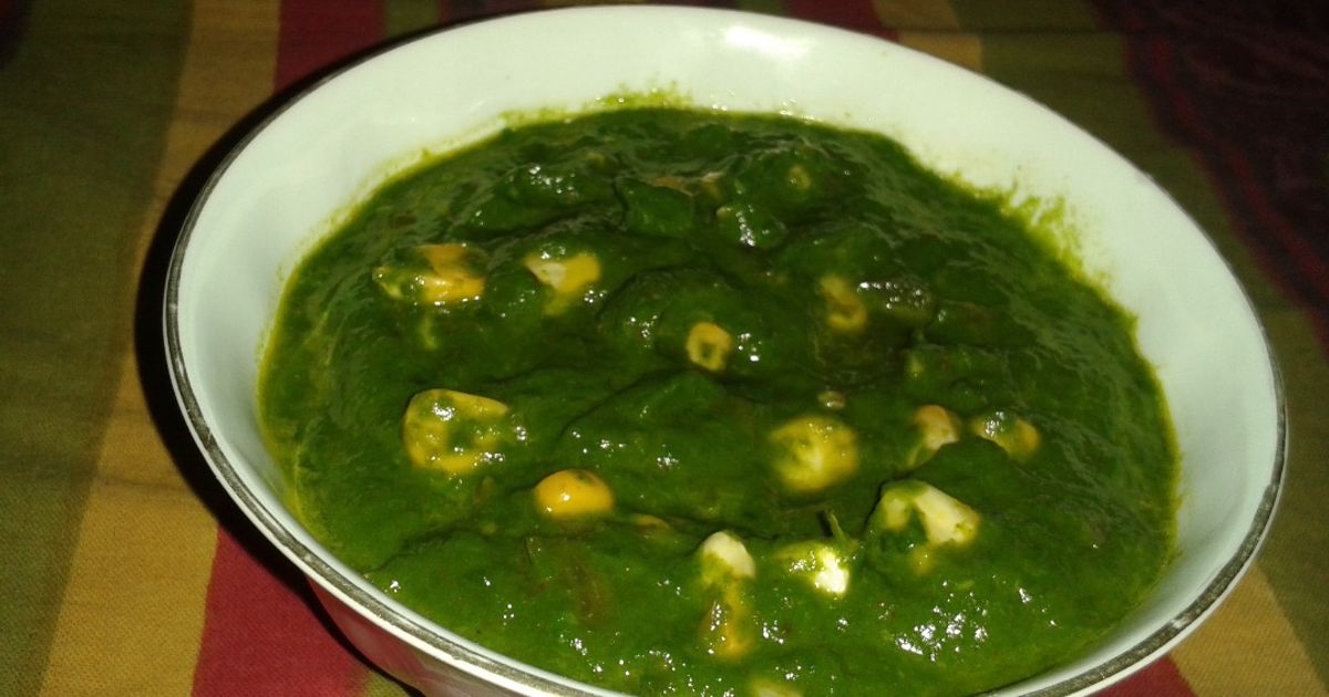 Corn Palak Recipe by Mukti Sahay - Cookpad