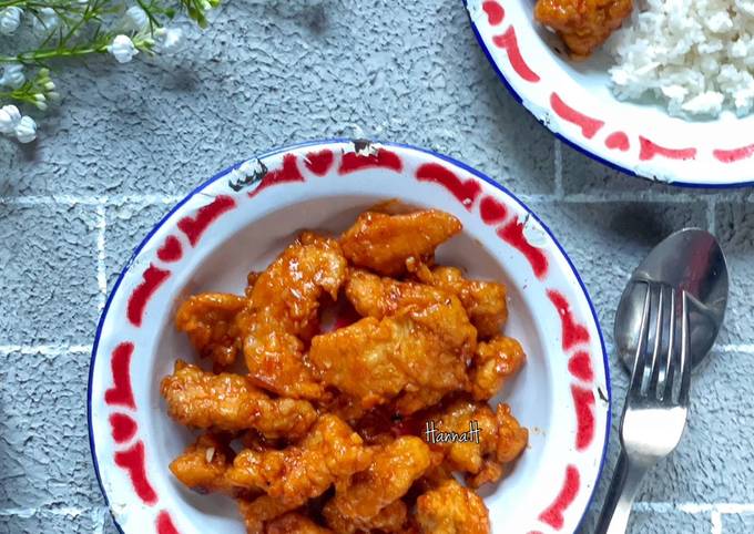 Resep DakGangJeong (The best ever korean fried crispy chicken) oleh ...