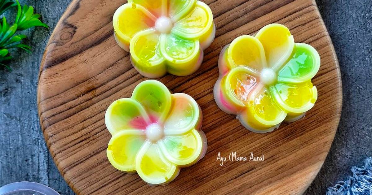 Resep Puding Mozaik Cup oleh Ayu (Mama Aura) - Cookpad